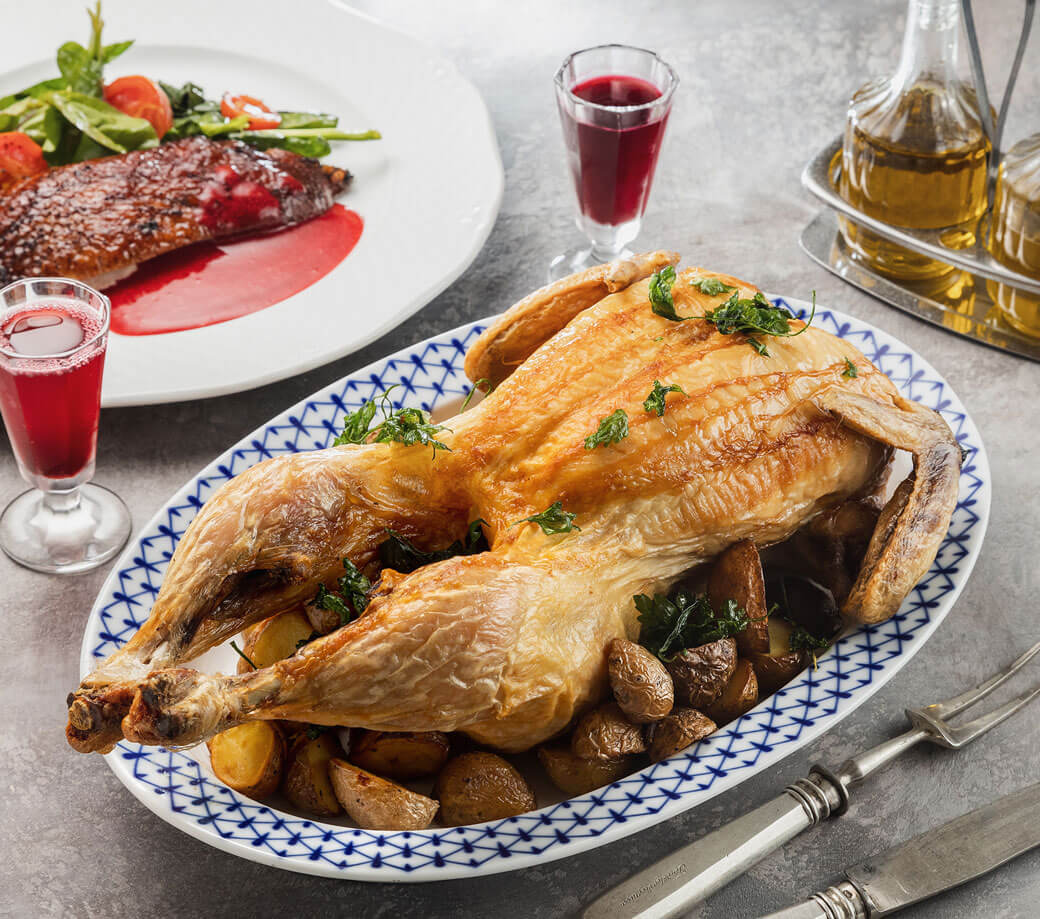 Perfect pancetta & roast shallot-stuffed turkey - Trailcrest Farm